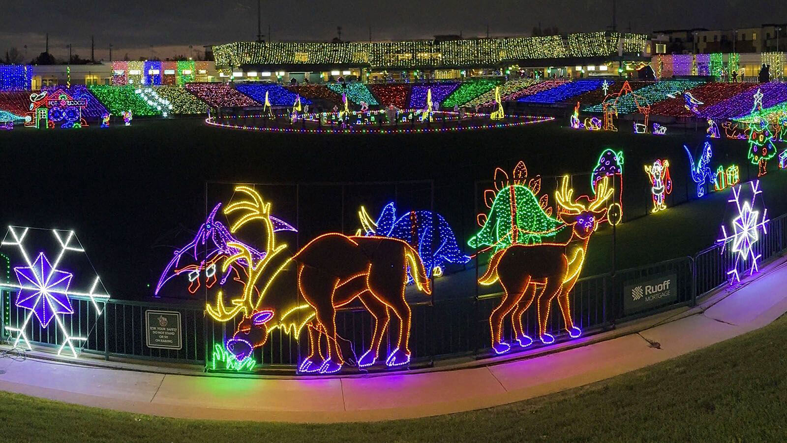 Parkview Field's Holiday Lights